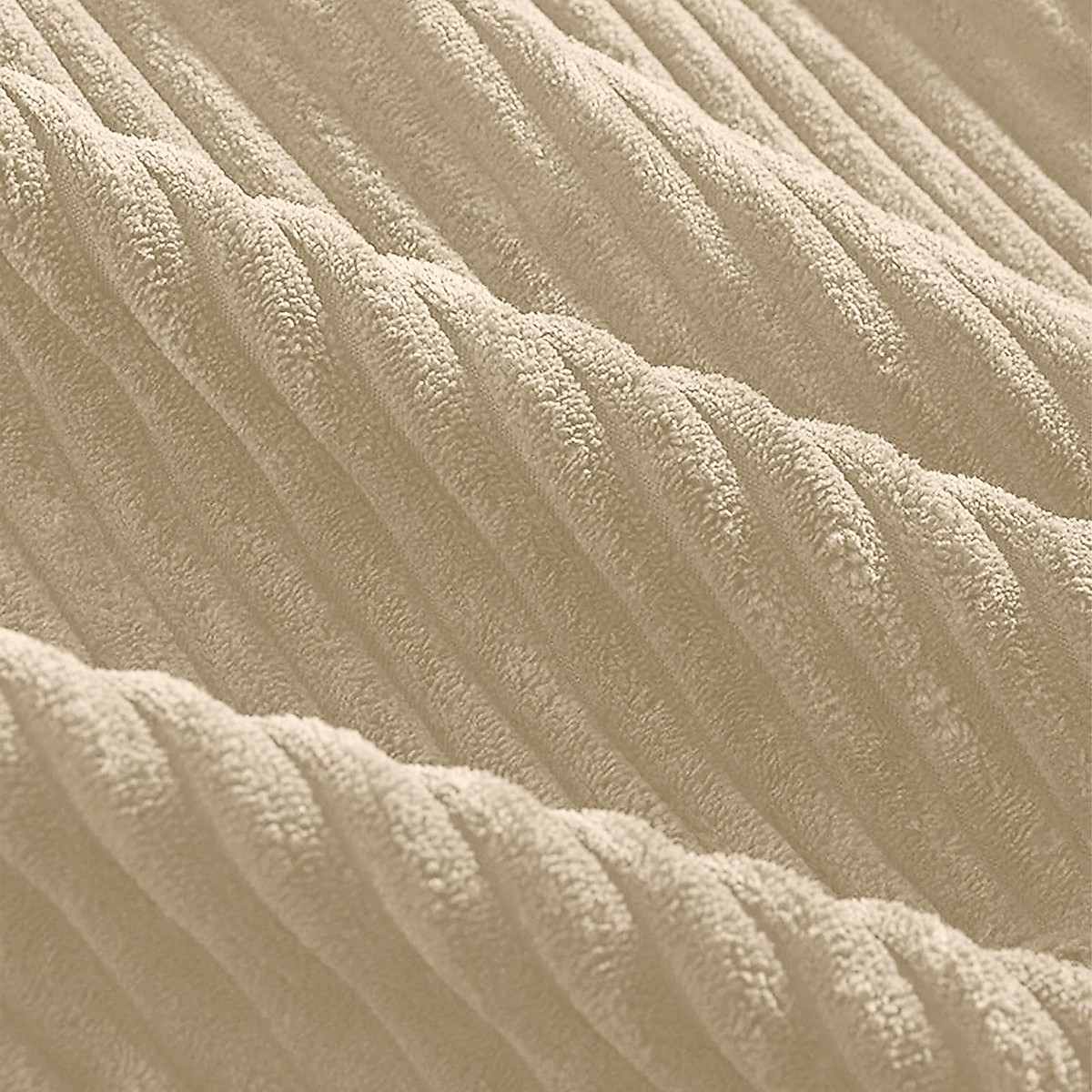 Men's Corduroy Hoodie Sweatshirts Long Sleeve Drawstring Hoodie Pullover Sweatshirt Casual Pullover Tops(Beige,XL)