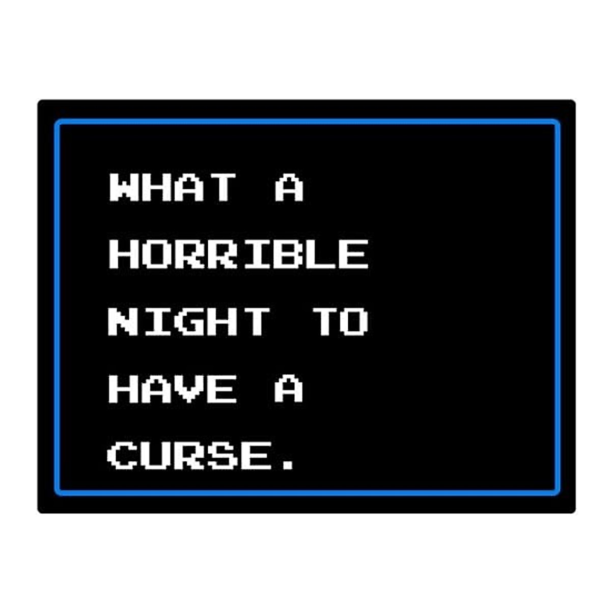 CafePress What A Horrible Night To Have A Curse Mug Ceramic Coffee Mug, Tea Cup 11 oz