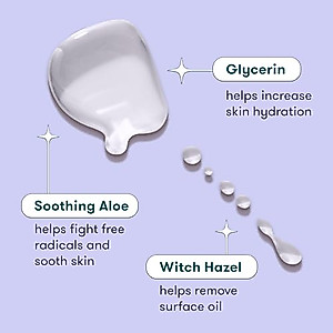 ProactivMD Face Toner for Acne Prone Skin - Pore Refining Alcohol Free Toner for Face Care and Oily Skin - Hydrating Toner for Sensitive Skin, with Witch Hazel, 6 oz