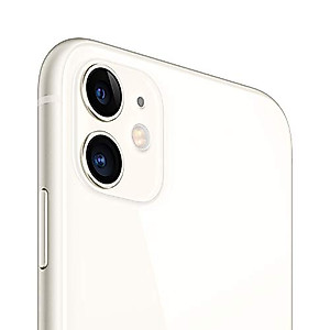 Apple iPhone 11 [128GB, White] + Carrier Subscription [Cricket Wireless]