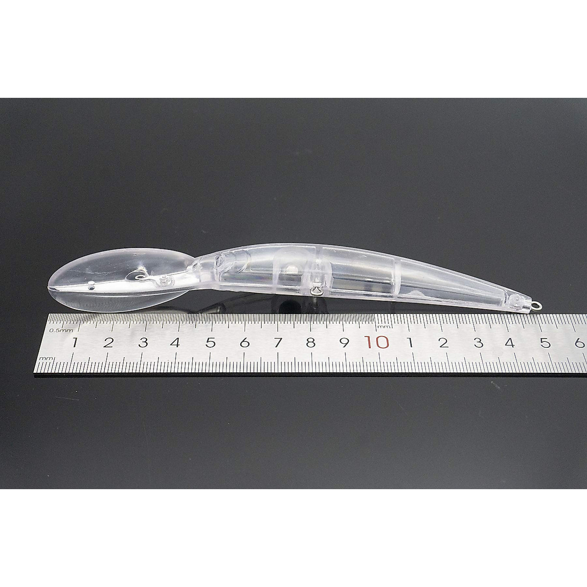 10pcs Unpainted Minnow Bait Fishing Lure Body 150mm 14.2g Blank Hard Lures Free Eye 8305