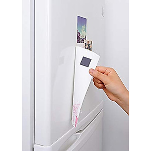 105-Piece Flexible Magnetic Squares for Light Everyday Use; Strong Adhesive - Just Peel & Stick