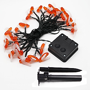 Solar Powered String Lights, 30 Cute Honeybee LED Lights, 15FT 8 Modes Starry Lights, Waterproof IP65 Fairy Decorative Lights for Outdoor, Wedding, Homes, Gardens, Patio, Party, (Warm White)