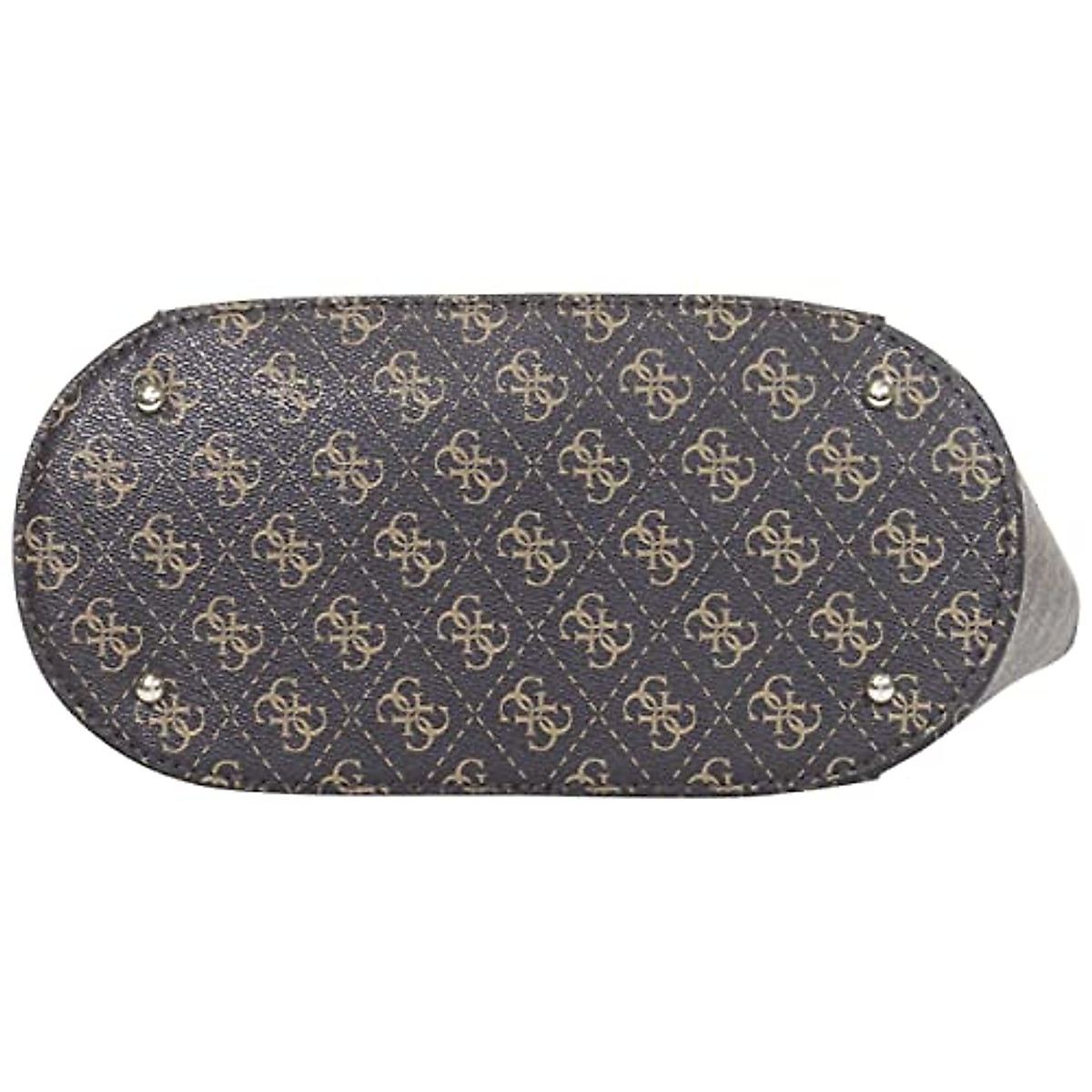 GUESS Noelle Small Elite Tote, Brown Logo