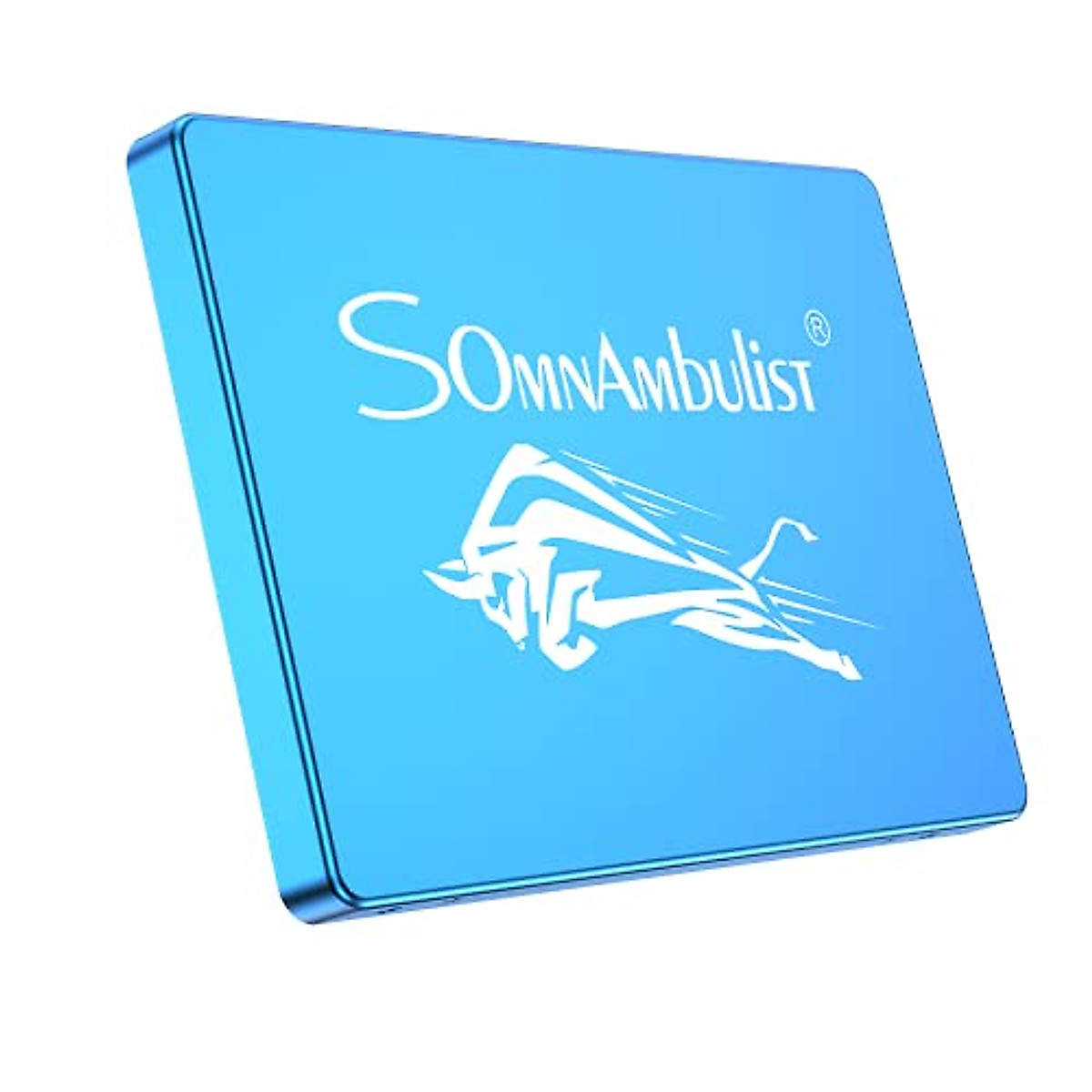 Somnambulist 2.5 inch SATA SSD120GB 240GB 60GB SATA3 Internal Ssd Solid State Hard Drive (Blue Cow-60GB)