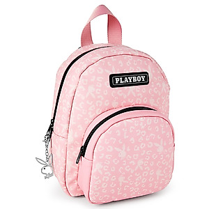 Spencer's Pink Cheetah Playboy Mini Backpack