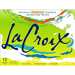 LaCroix Sparkling Water, Mango, 12 Fl Oz (pack of 12)