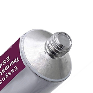 Easycargo 100g Thermal Paste Kit, Thermal Conductive Grease, White Silicone Carbon Thermal Compound for All Coolers, Cooling Heatsink Interface GPU VGA LED Voltage Regulator MOSFET Transistors