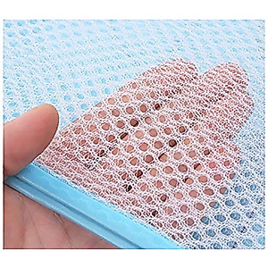 3PCS Mesh Popup Hamper-Foldable Lightweight Basket for Washing-Durable Clothing Storage for Kids Room,Students College Dorm,Home,Travel and Camping-Pop-up Clothes Hamper（Match 7）