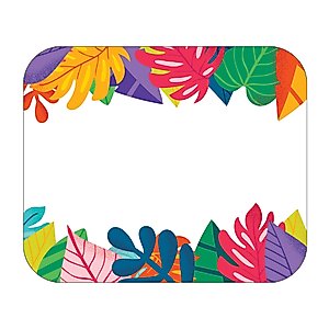 Carson Dellosa – One World Name Tags, 40 Pack, Self-Adhesive