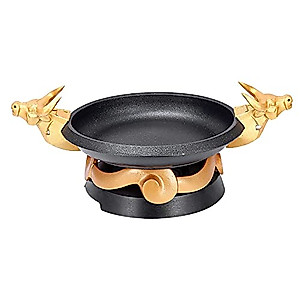 Aluminum Chafing Dish Buffet Server, 30/34cm Commercial Chafer Food Warmer Set with Bakeware, Fuel Holder and Rack, for Party Wedding Restaurant (Size : 34cm)