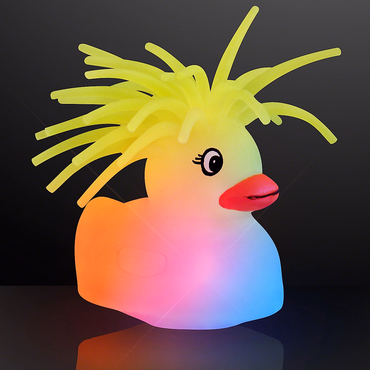 Light Up Funky Flashing Disco Duck (Set of 6)