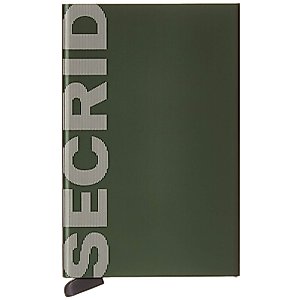 SECRID Card Protector Laser Logo, Very Slim Credit Card Holder wallet with RFID protection - Blue