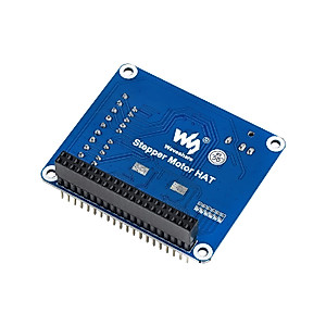 NGW-1pc Stepper Motor HAT Onboard Dual DRV8825 Motor Controller Drives Two Stepper Motors Up to 1/32 Microstepping Compatible with Raspberry Pi