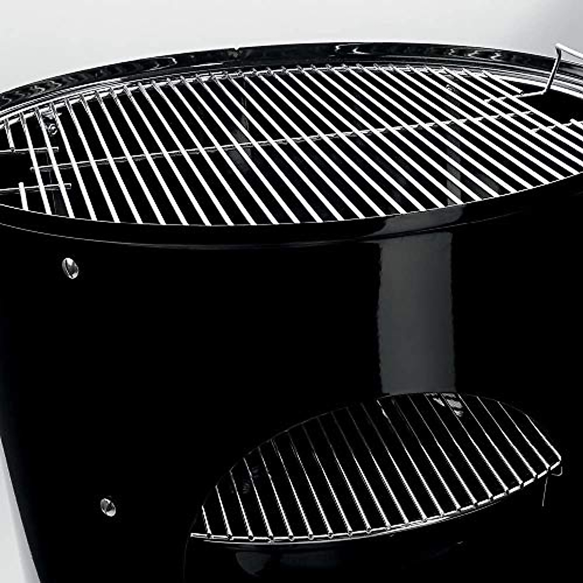 Uniflasy 7436 Upper Cooking Grate, 85041 Lower Grate, 63014 Charcoal Grate for Weber Charcoal Grill 22 Inch Smokey Mountain Cooker, 22" Charcoal Smoker Parts, 2 Cooking Grate and 1 Charcoal Grate