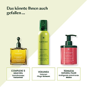 Rene Furterer VOLUMEA Volumizing Shampoo, Fine Limp Hair, Thickening, Volume Enhancing, 6.7 Fl Oz (Pack of 1)