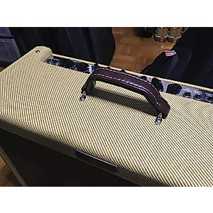 KAISH Brown Vintage Style Guitar AMP Amplifier Handle Vinyl PVC Handle for FD Amplifiers