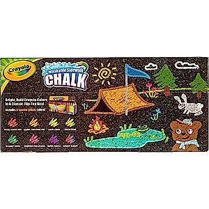 Crayola® Washable Sidewalk Chalk, Assorted Colors, Pack Of 64 Pieces