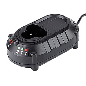 Replacement Charger for Makita, 10.8V 12V Lithium Battery Charger for Makita with LED Indicator DC10WA DF030D (US Plug)