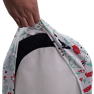 JYOKO KIDS Cover Liner Compatible with Baby Bouncer Babybjorn Soft, Balance, Bliss and Mini (Cotton, Dino Party)