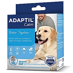 ADAPTIL Dog Calming Pheromone Diffuser, 30 Day Starter Kit (48 mL)