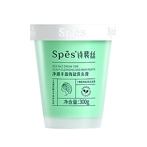 Inspired CL Spes Scalp Cleansing And Hair Puffy Sea Salt Cream Shampoo, Scalp Purifying Oil Control And Cleansing Hair Care, 250g
