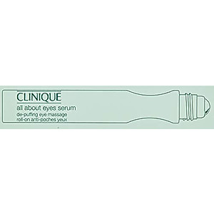 Clinique All About Eyes Serum for All Skin Types for Unisex, 0.5 Ounce