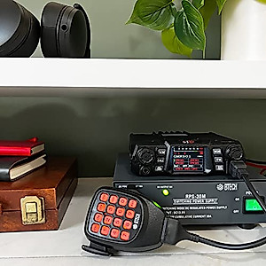 BTECH GMRS-50V2 50W 256 Fully Customizable Channels Mobile GMRS Two-Way Radio. Repeater Compatible, Dual Band Scanning (VHF/UHF), FM, & NOAA Weather Broadcast Receiver