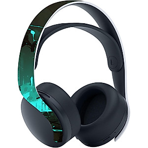 PlayVital Fearlessness Full Set Skin Decal for ps5 Console Digital Edition, Sticker Vinyl Decal Cover for ps5 Controller & Charging Station & Headset & Media Remote