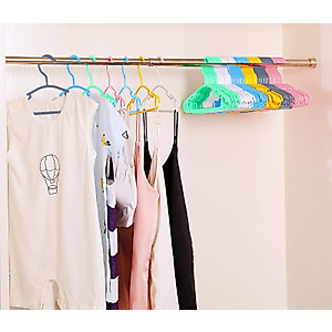 30 Pack Pink Baby Nursery Closet Hangers,Non-Slip Laundry Infant Pant Hanger for Newborn Clothes Gift,Ultra-Thin Child Coat Hanger for Girl Boy Toddler Kid