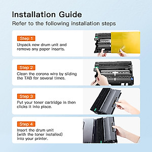 E-Z Ink (TM Compatible Drum Unit Replacement for Brother DR720 DR 720 to use with DCP-8155DN DCP-8150DN MFC-8950DW MFC-8710DW MFC-8910DW HL-6180DW HL-5450DN HL-5470DW MFC-8810DW HL-5440D (1 Drum)