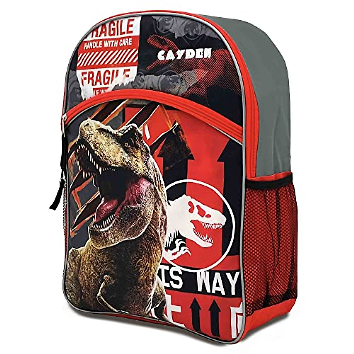 DIBSIES Personalized Backpack created using Jurassic World Backpack