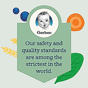 Gerber Snacks for Baby Teethers, Gentle Teething Wafers, Strawberry Apple Spinach, 1.7 Ounce, 12 Count Box (Pack of 6)