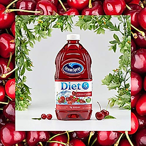 Ocean Spray Diet Cranberry Cherry Juice Drink, 64 Ounce