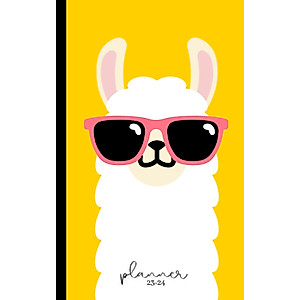 2023-2024 PLANNER: "ALPACA" Weekly planner. September 2023 to August 2024. Weekly. Annual, monthly and weekly calendar. Timetable. 6 x 9 inches. 139 pages.