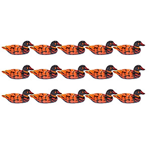 FGen 15pcs Painted Duck Chopsticks Stand Creative Chopsticks Exquisite Chopsticks Stand Exquisite Chopsticks Stand Cute Resin Duck Chopsticks Stand