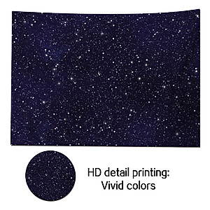 7x5FT Soft Fabric/Polyester Night Sky Star Universe Space Starry Photography Backdrops Kids Boy or Girl Birthday Party Decor Photo Background Banner