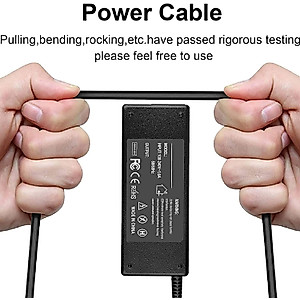 Guy-Tech 24V AC/DC Adapter Compatible with Magnetic Stripe Card Stripe EasyIDea Reader Encoder Msr609 Msr705 Msr805 Msr900 Msr606 Msr605 Msr206 Msr-9 Msr905 Msr905h Msre206 (Barrel Round Plug Tip)