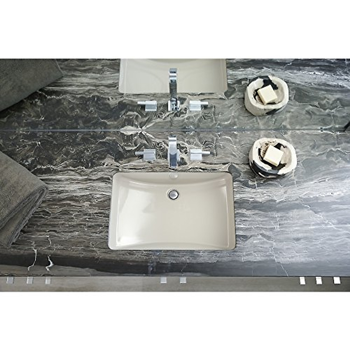 Kohler K-14661-4-CP Loure Bathroom Sink Faucet, One Size, Polished Chrome