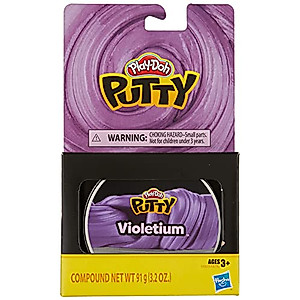 Play-Doh Putty Violetium Purple Putty for Kids 3 Years & Up, 3.2 oz Tin