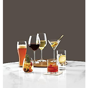 Lenox Tuscany Classics 4-Piece Highball Glass Set, 4 Count (Pack of 1), Clear