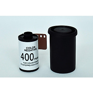 Criativo live 60 Pcs Film Canisters ,35MM Empty Camera Reel Containers, for Rockets, 8 OZ, 2" H, 1" W, Plastic, Films Developing Processing Tube, Roll Case, Small Accessories, Storage (Black60)