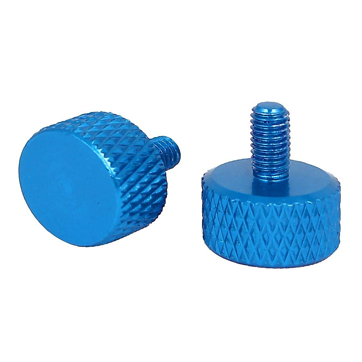 New Lon0167 Computer PC Featured Graphics Card Aluminum reliable efficacy Alloy Knurled Thumb Screws Sky Blue M3x6mm 4pcs(id:37a ea 6a b91)