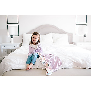 Copper Pearl Three-Layer Baby Blanket: Soft Quilts for Boys & Girls | Breathable, Cozy Toddler Blanket | Newborn Quilt | 46x46 Premium Polyester/Rayon Bloom