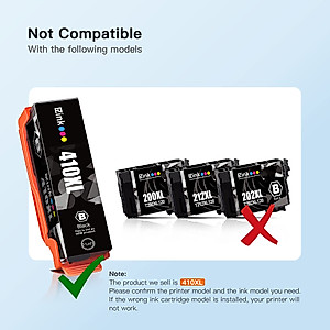 E-Z Ink (TM Remanufactured Ink Cartridge Replacement for Epson 410XL 410 XL T410XL to use with Expression XP-640 XP-830 XP-7100 XP-530 XP-630 XP-635 (Black, Cyan, Magenta, Yellow, Photo Black) 5 Pack