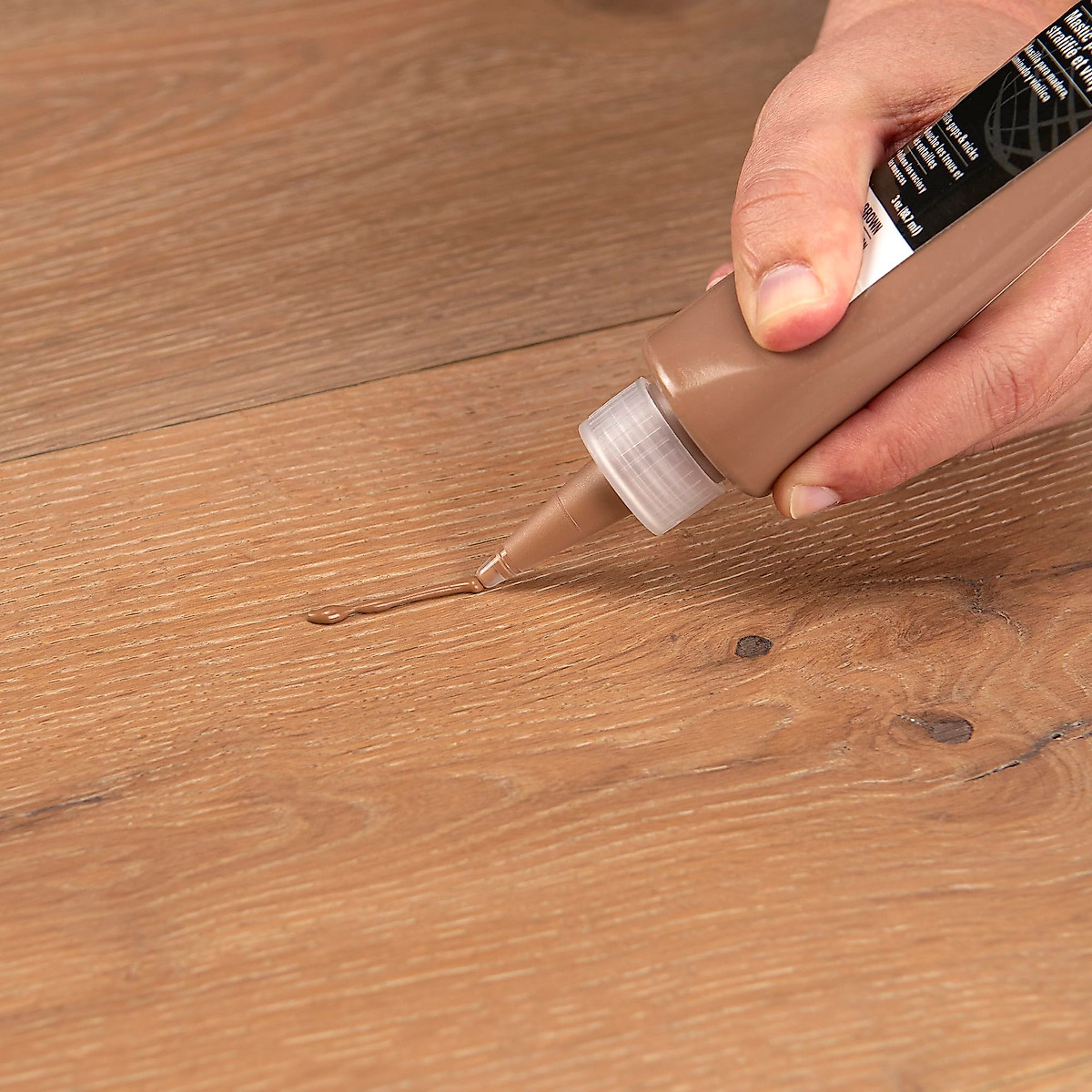 ROBERTS Repair Putty for Wood, Laminate, Vinyl - Brown Color (3 oz.)