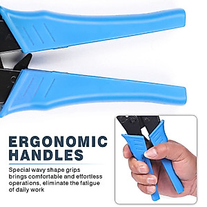 WEKESIGO Solar PV Connector Crimping Tools Solar crimper for AWG14-10 (2.5/4/6mm²) Solar Panel PV Cable solar connectors HS-2546B