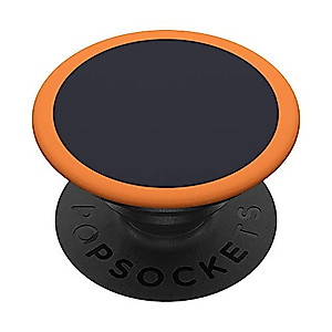 Orange Black Phone Popper PopSockets Swappable PopGrip