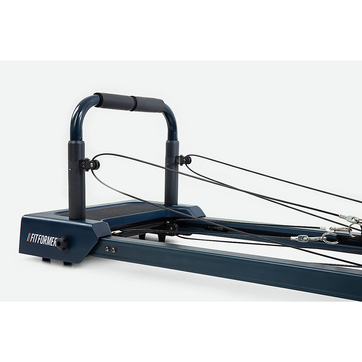 FitFormer by Pilates ProWorks - Folding Pilates Reformer Machine for Home Workout with Real Resistance Springs, Foldable Pilates Reformer 2 Platforms and Space-Saving Design - Pilates Reformer