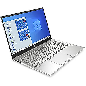 Newest HP Pavilion - 15z-eh100 15.6" FHD 60Hz IPS Display Laptop (AMD Ryzen 7 5700U 8-Core, 32GB RAM, 1TB PCIe SSD, AMD Radeon, Backlit KYB, Fingerprint,WiFi 6, BT 5.2, HD Webcam, Win11Home) w/Hub
